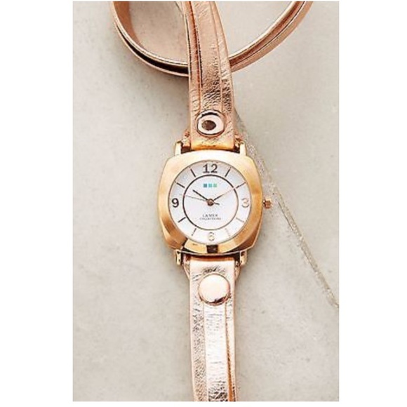 Anthropologie | Accessories | Nwt Anthropologie La Mer Rosegold Layered ...